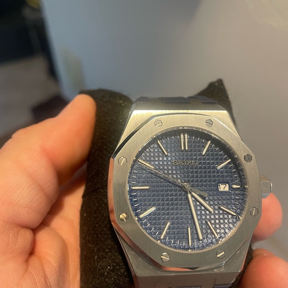 Seiko | Accessories | Custom Seiko Ap Royal Oak Mod | Poshmark